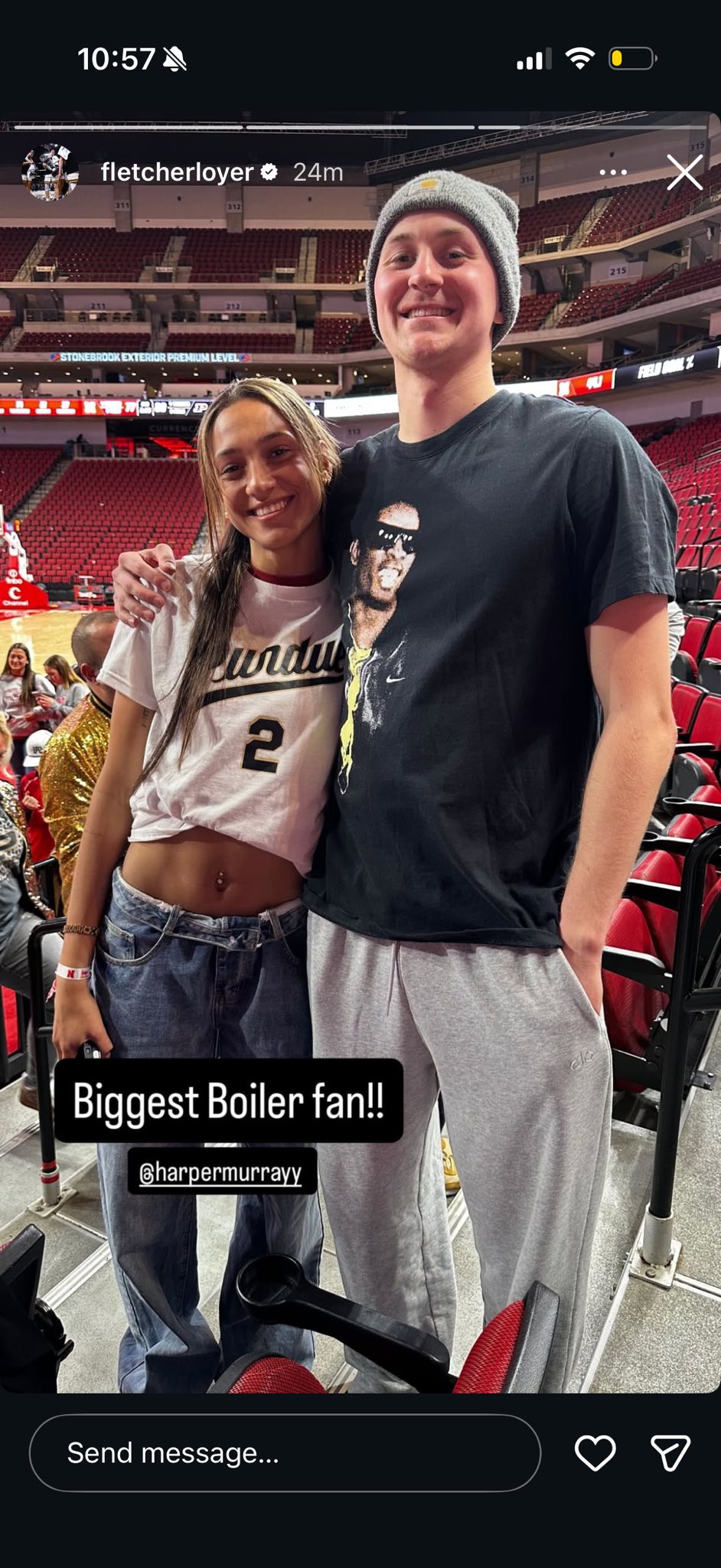 Are Nebraska Star Harper Murray And Fletcher Loyer Dating?