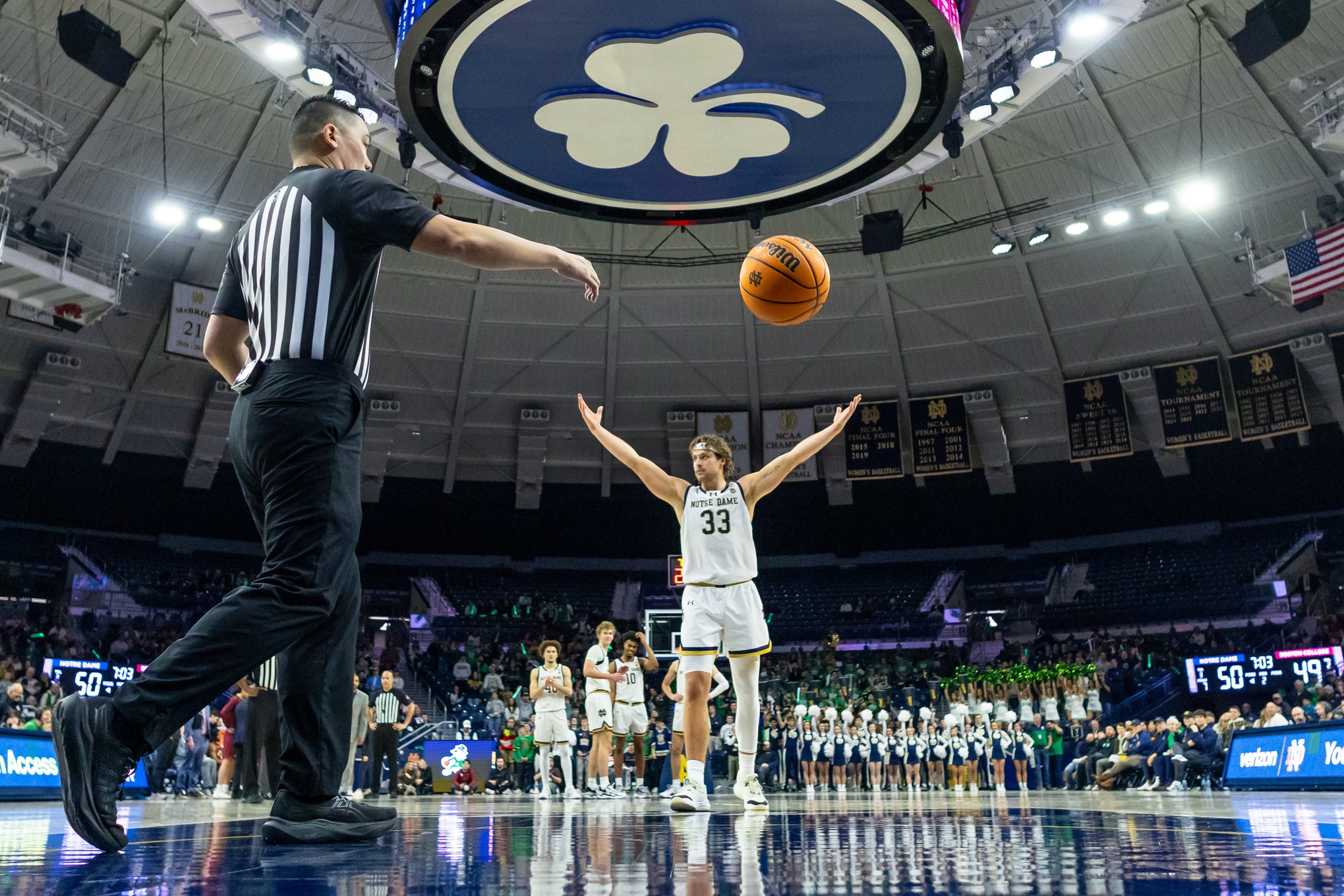 Notre Dame's 24-Year-Old 7th-Year Senior Has Free Throw Yips