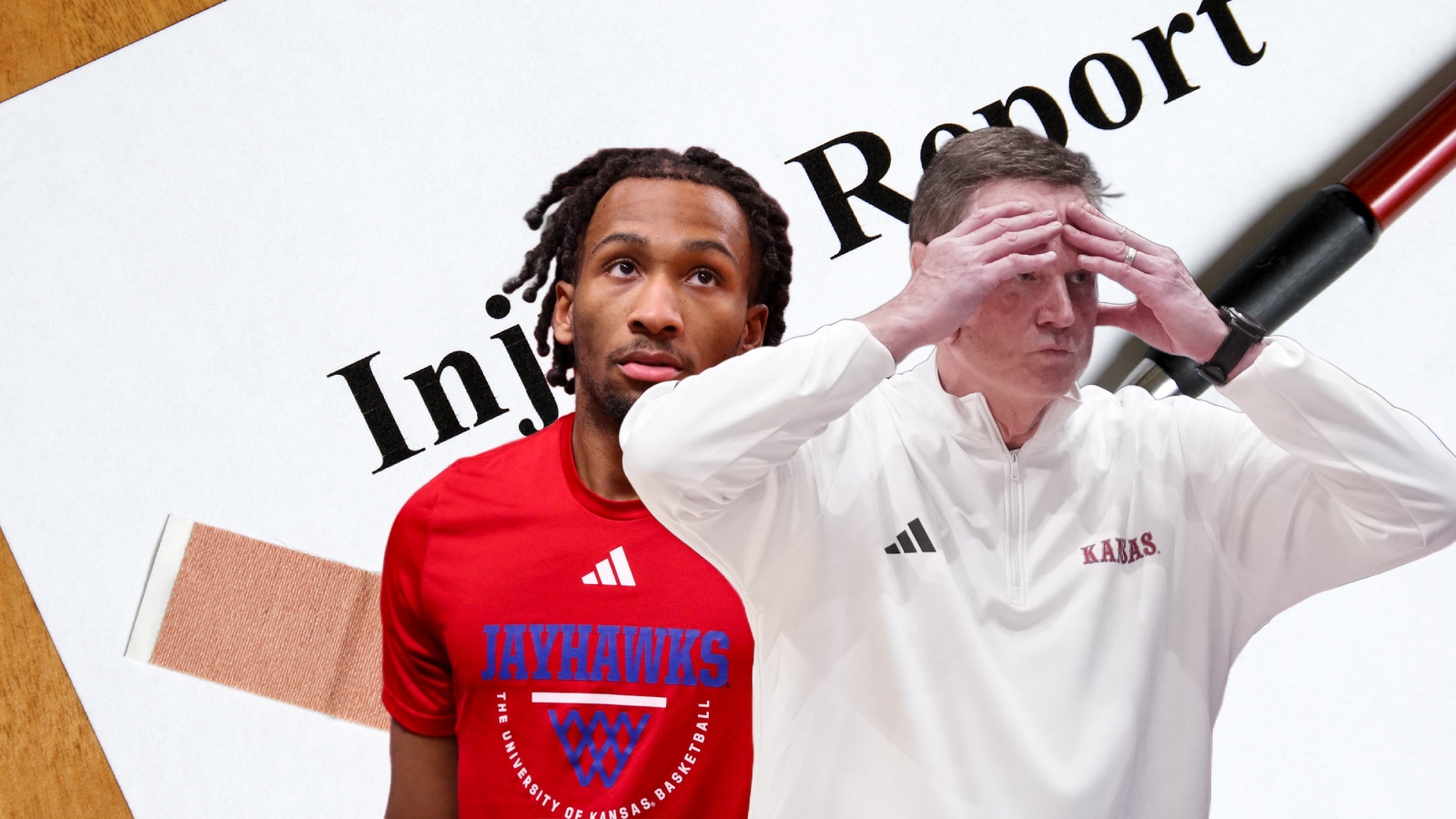 Bill Self Does Not Explain Darryn Peterson Injury Report Omission