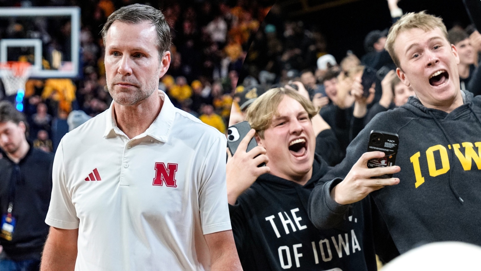 Did Fred Hoiberg Slap Iowa Fan's Phone In Court Storm?
