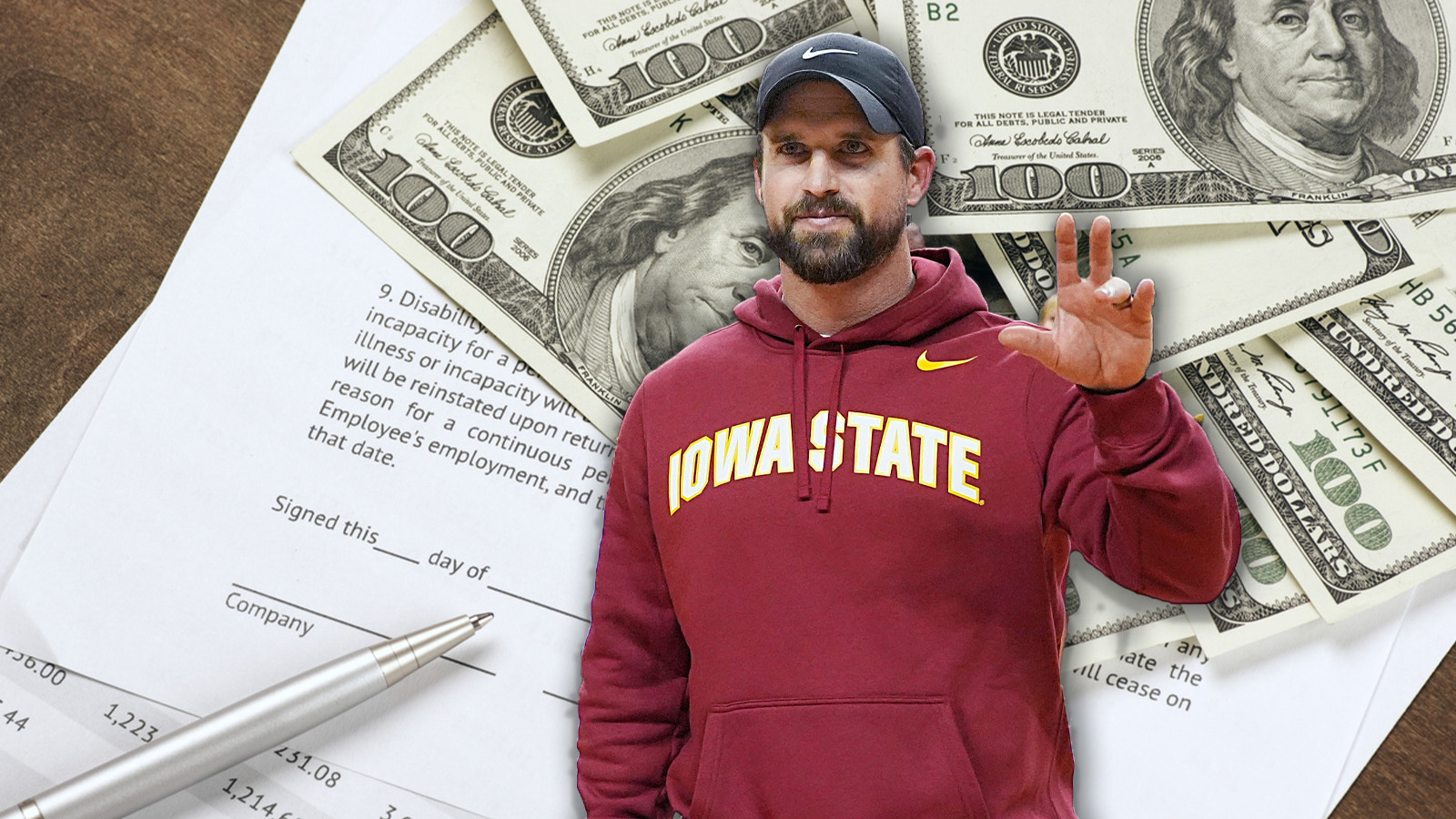 Iowa State's New Football Coach Has Not Signed His Contract