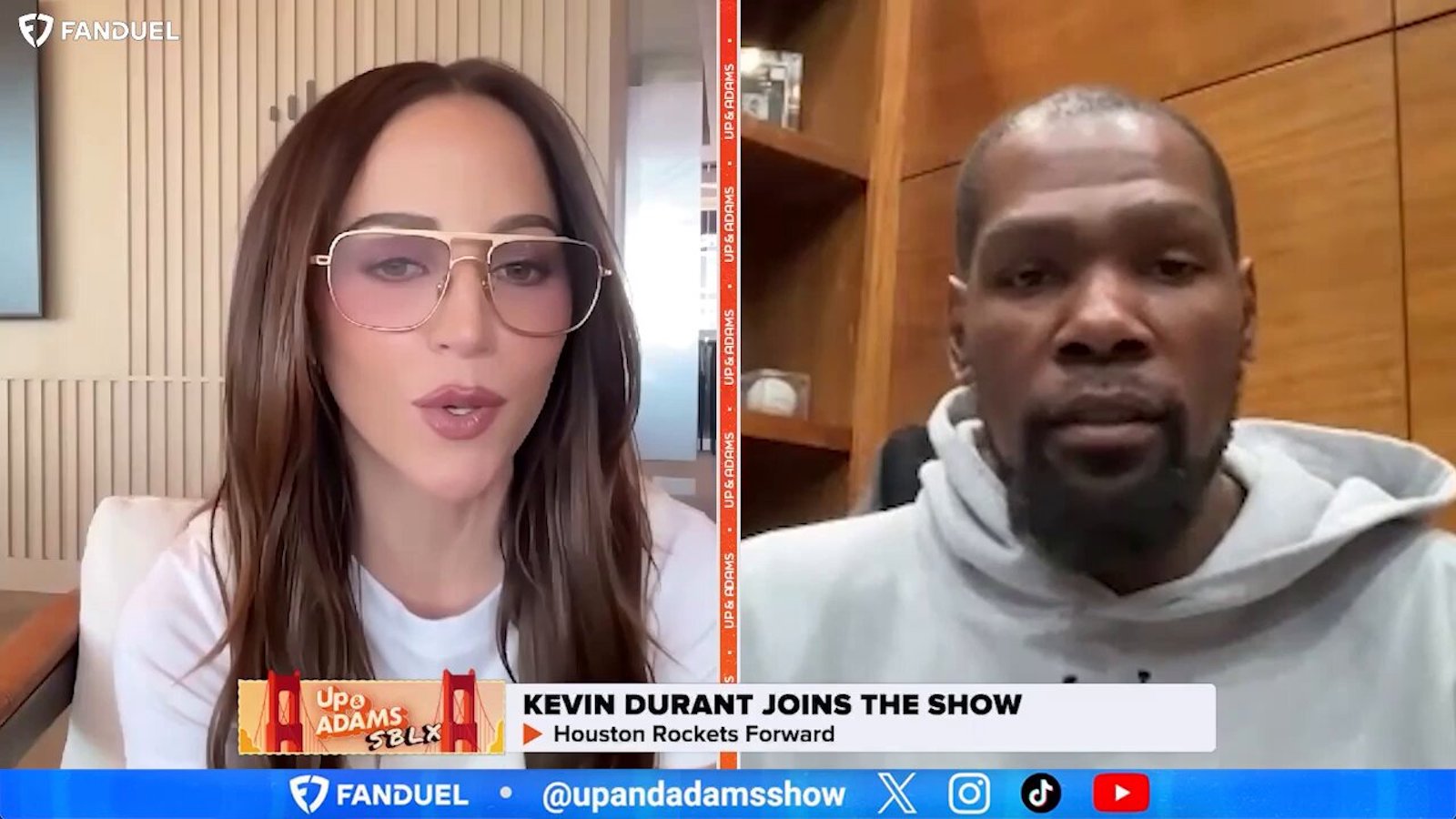 Why Is Kay Adams Always Flirting With Kevin Durant?