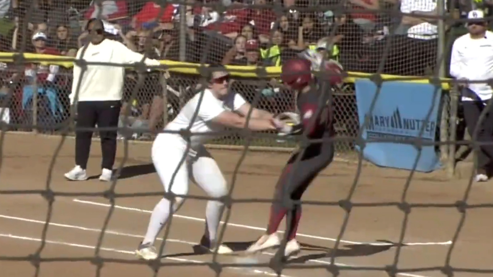 Oklahoma Softball Avoids Major Upset With Horrendous Blown Call