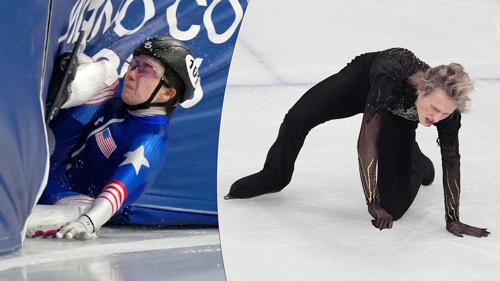 Terrible Ice Conditions Cause Disastrous Falls At Winter Olympics