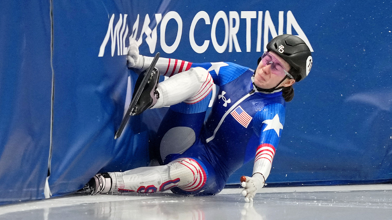 Major Ice Concerns Plague Olympics Speed Skating With Crashes