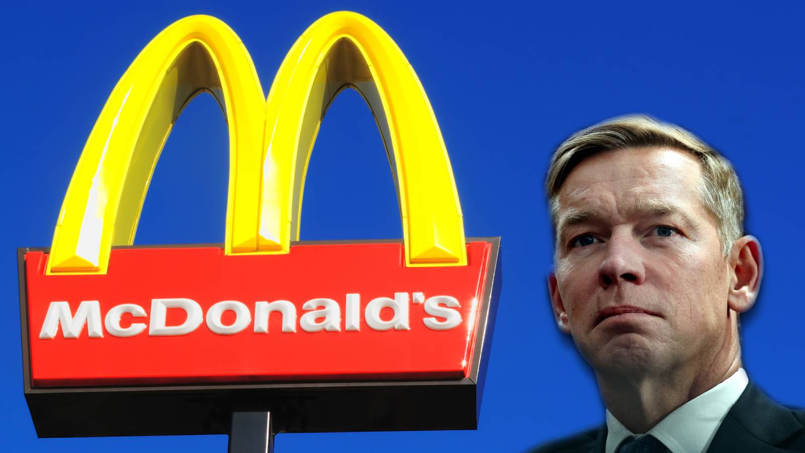 Odd Video Of McDonald's CEO Trying Big Arch Burger Goes Viral