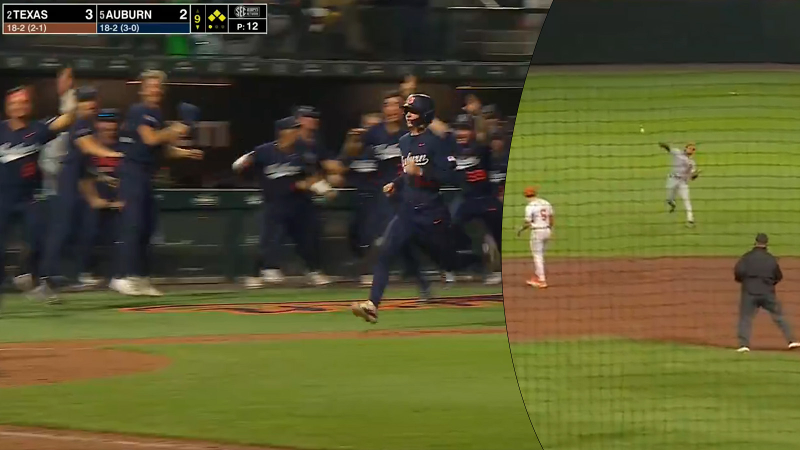 Texas Baseball Player Put Auburn In Danger With Act Of Disrespect