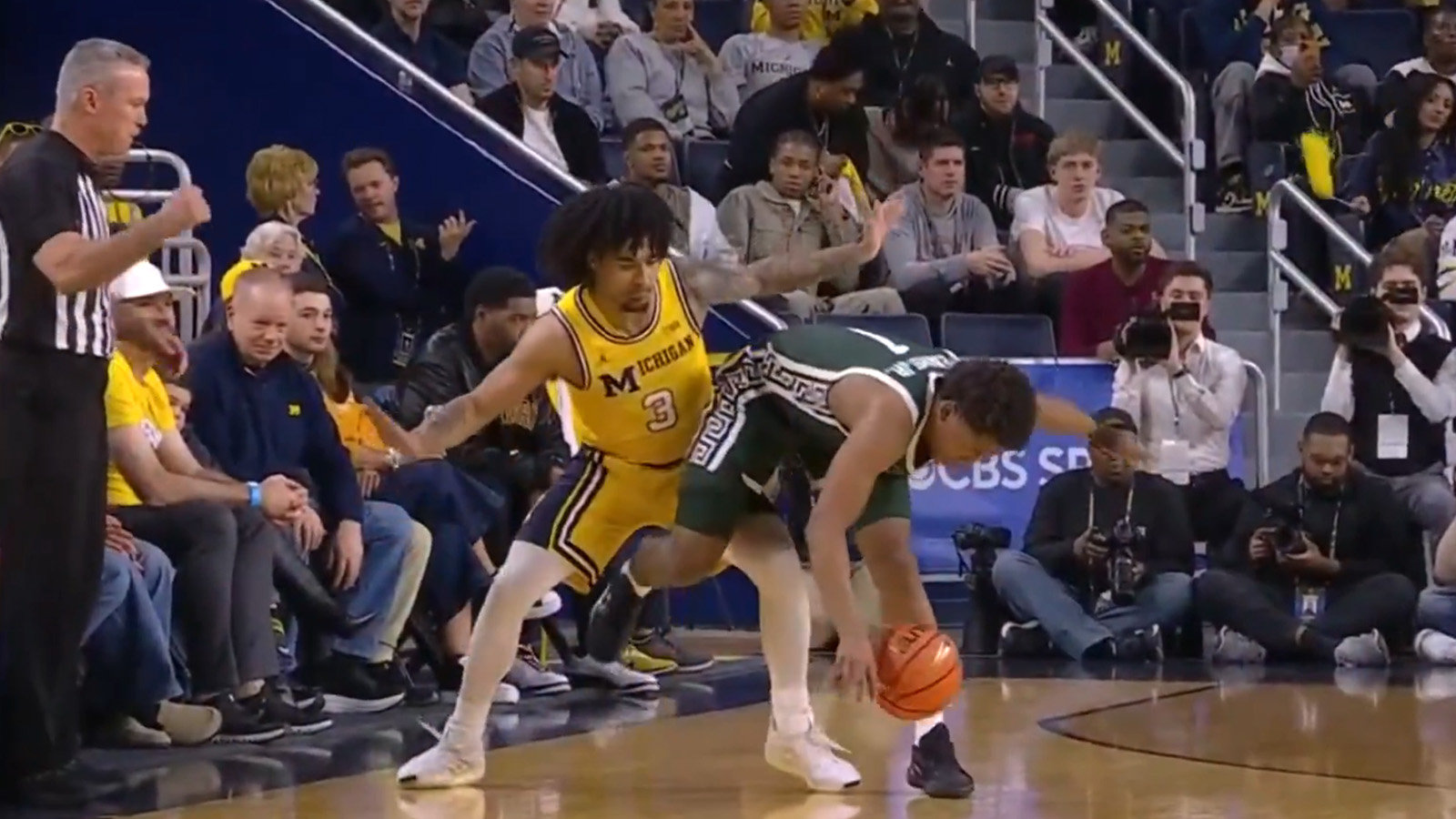 Michigan Fans Berate Jeremy Fears After Another Dirty Groin Kick