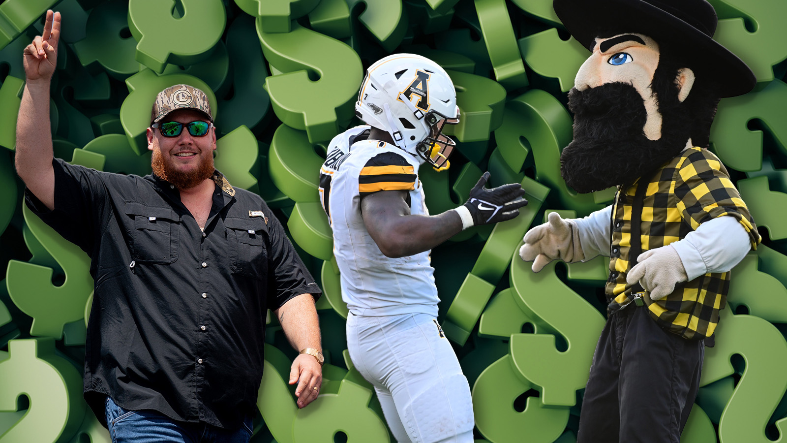 Why Luke Combs Won't Give NIL Money To App State Football