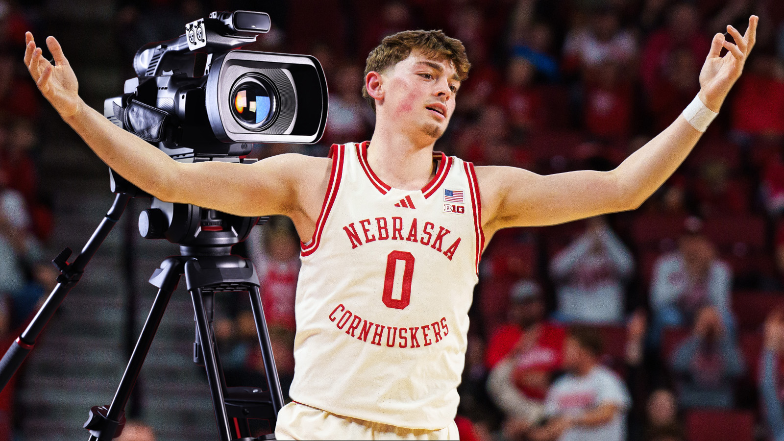 Nebraska Basketball Player Exploits Sad Teammates For Clicks