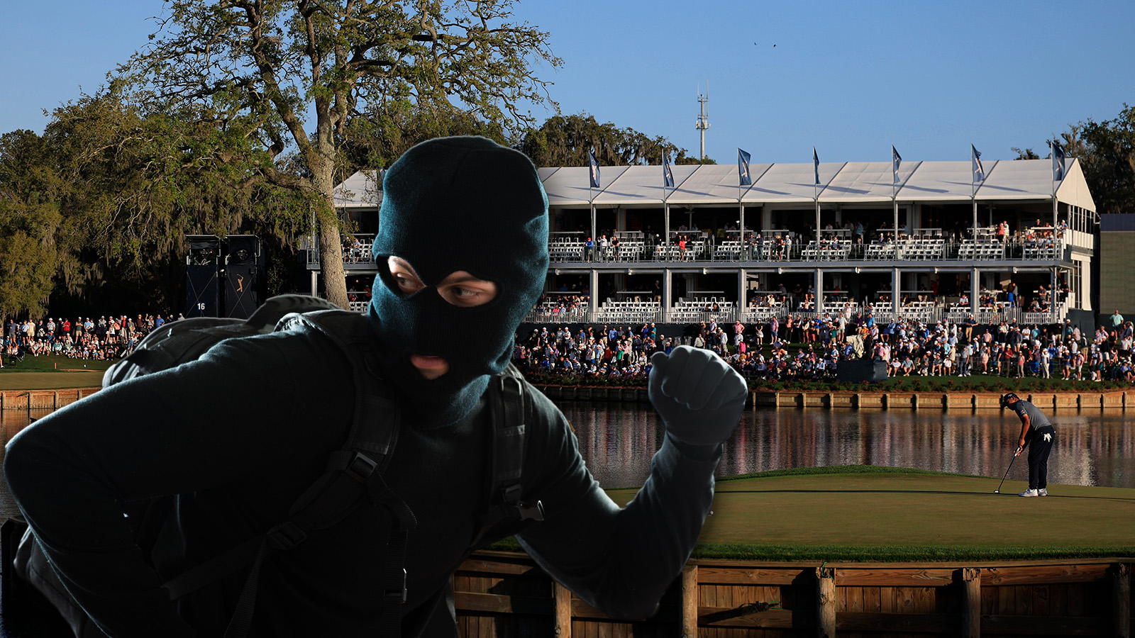 Players Championship Delayed For Police Chase Onto Golf Course