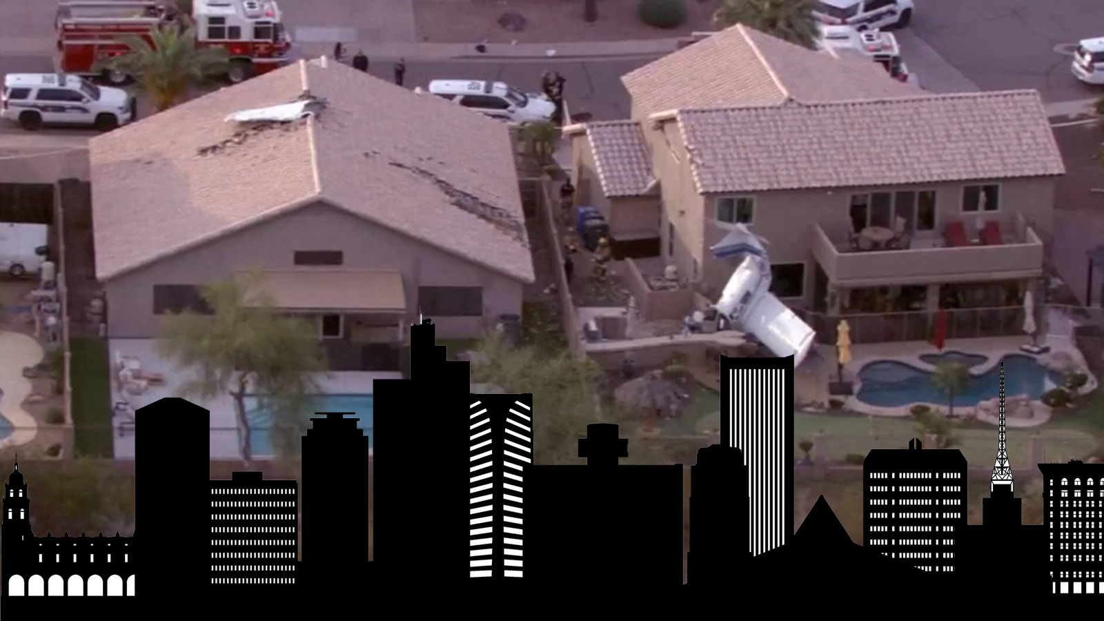 Was Anyone Injured When A Plane Crashed Into Arizona Homes?