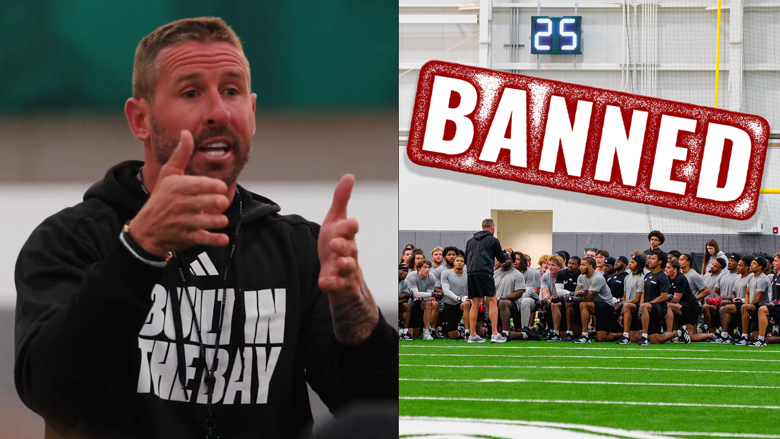 Brian Hartline Bans USF Players From Locker Room In Punishment