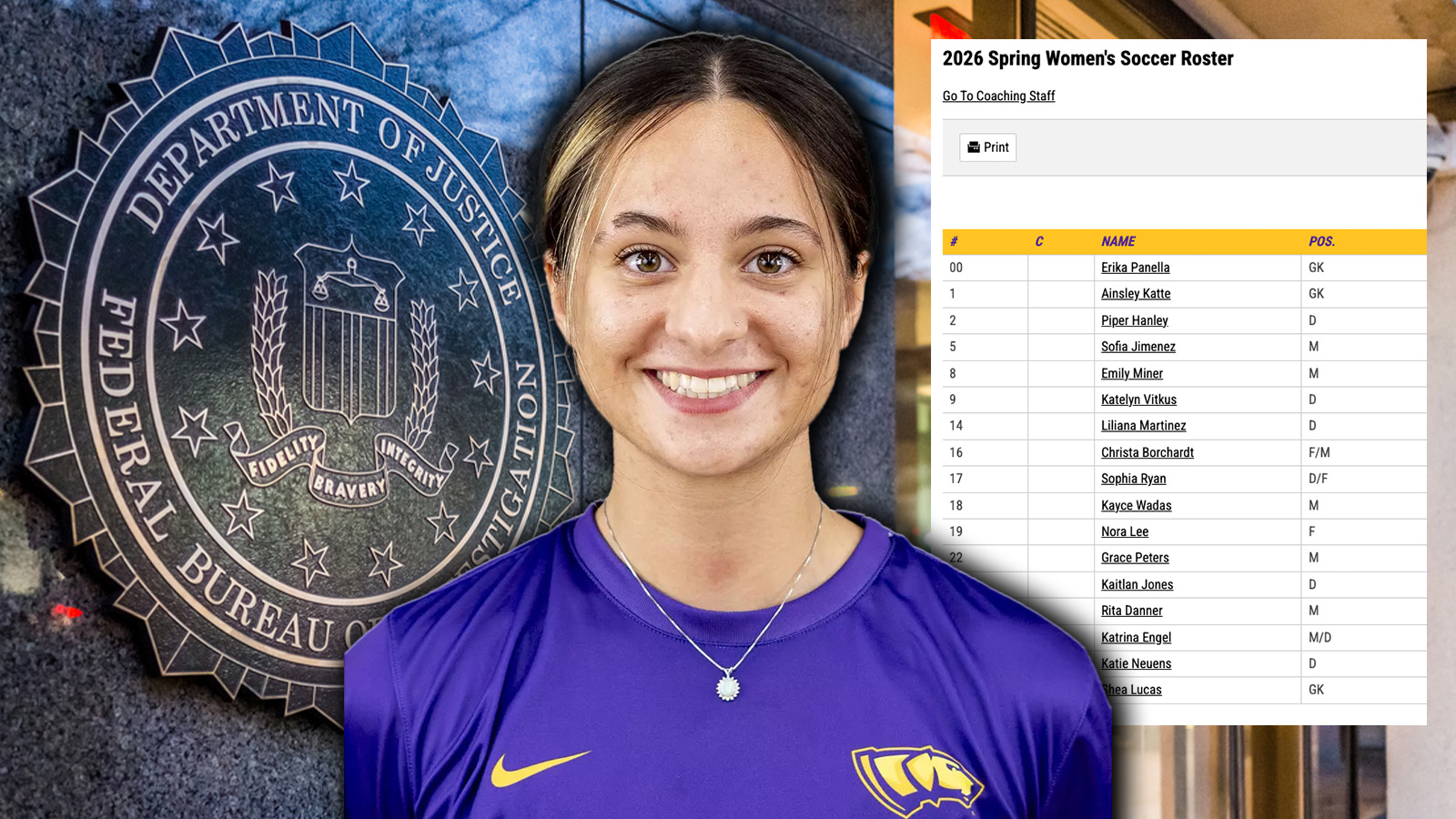 Wisconsin Soccer Player Not On Roster After Turning Point Assault