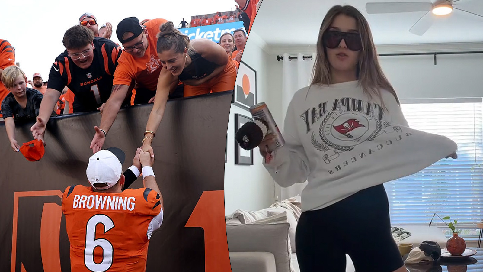 Jake Browning's Fiancée Details A 'Day In The Life' Of NFL WAGs
