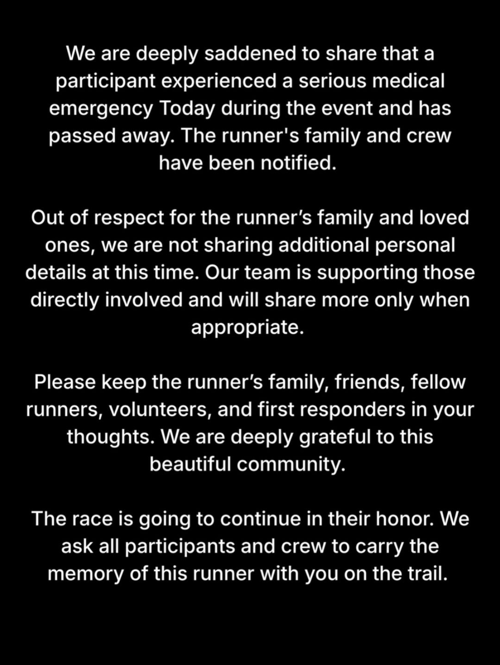 Ultramarathon World Mourns During Cocodona 250 After Runner Died On ...