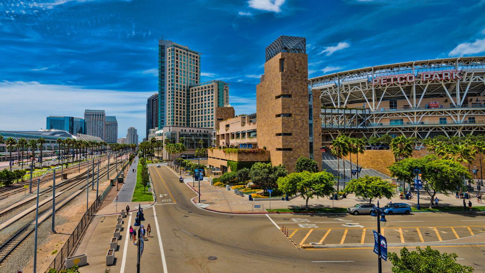 Video: Freight Train Derails, Hits Bridge Near Padres' Petco Park