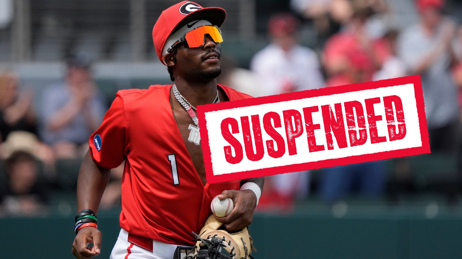 Why Is Tre Phelps Suspended For Next Georgia Baseball Game?
